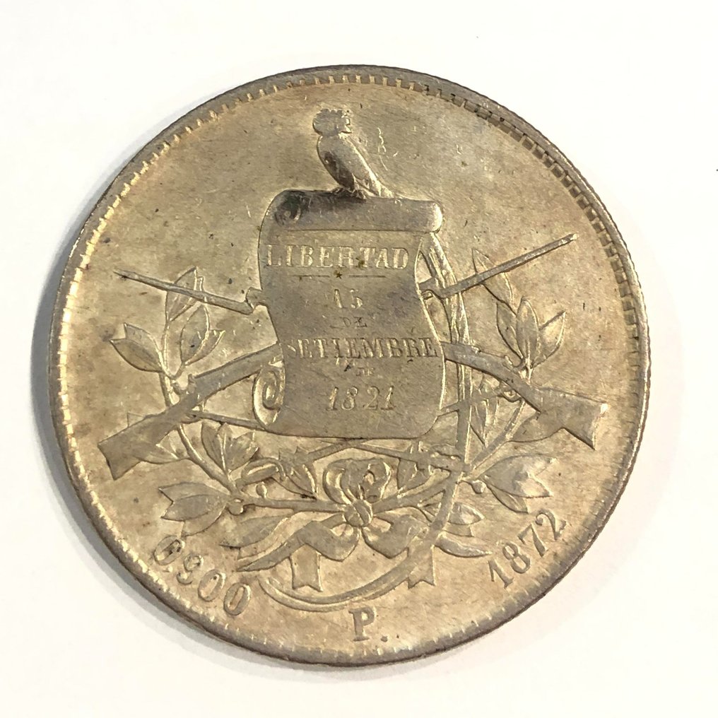 Guatemala 1 Peso 1872 Catawiki