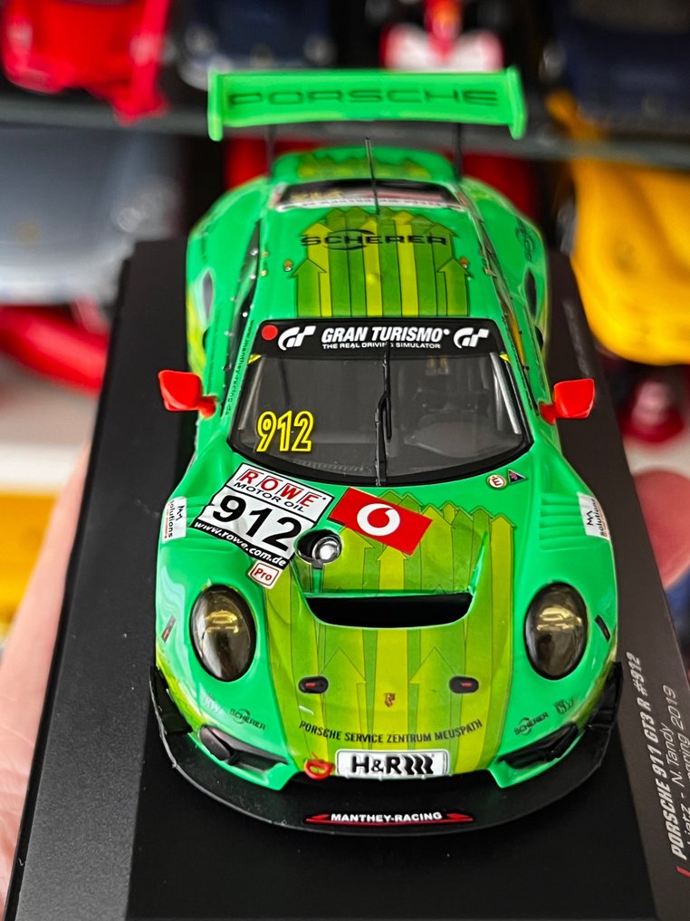 IXO - Manthey Grello Racing 1:43 - 1 - Modellino di auto - Porsche 911 ...
