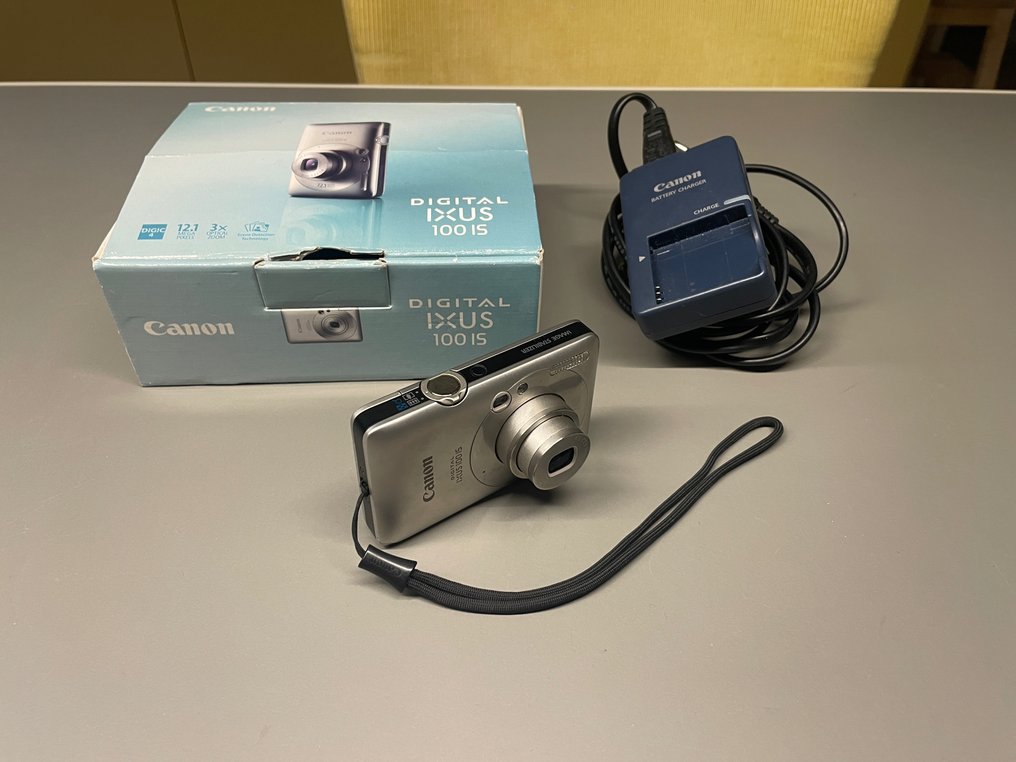 Canon IXUS 100 IS Digital compact camera - Catawiki