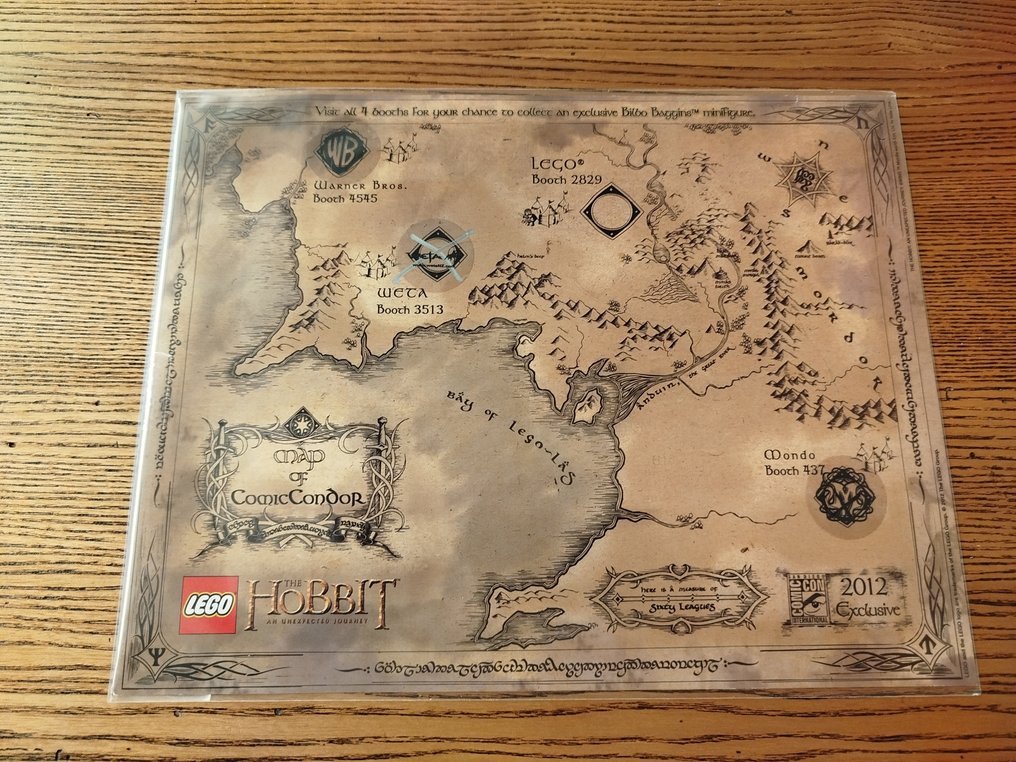 LEGO - Lo Hobbit SDCC Map - Catawiki
