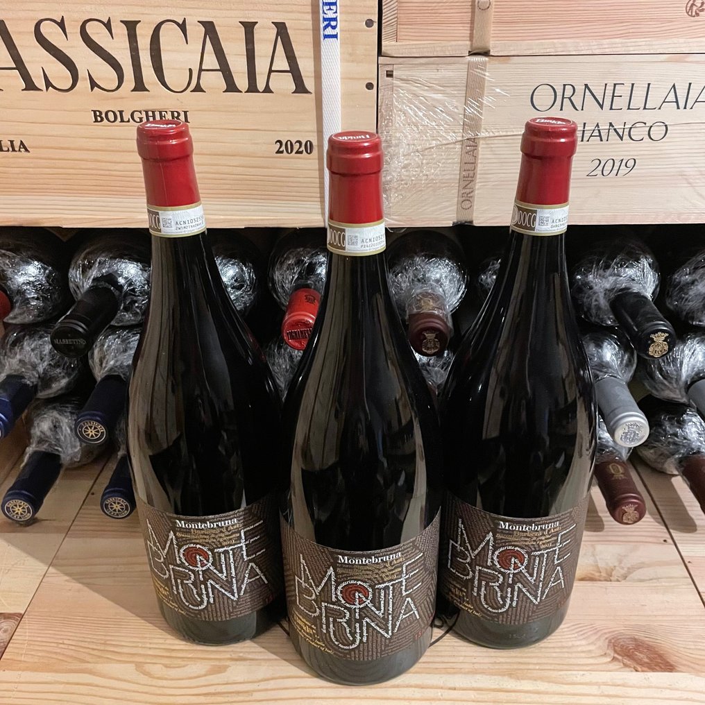 2021 Braida di Giacomo Bologna, Barbera d’Asti Montebruna - Piedmont DOCG - 3 Magnums (1.5L ...