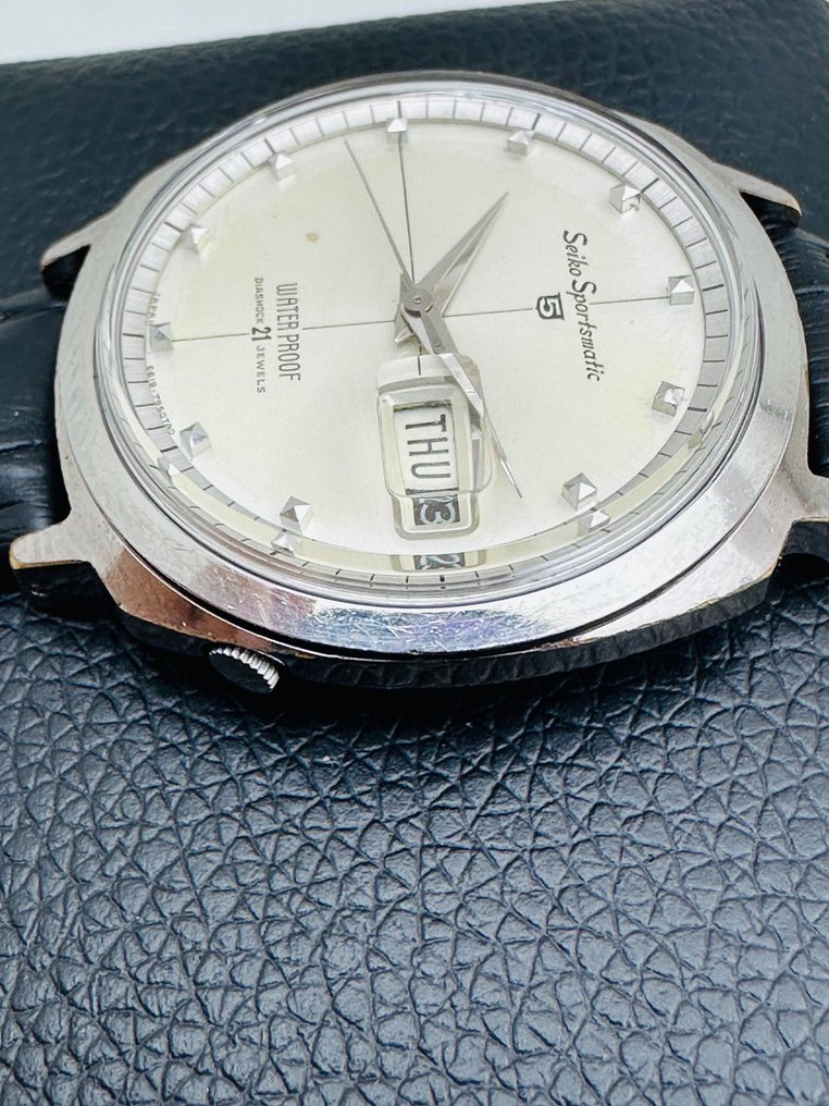 Seiko - sportsmatic 5 crosshair - No Reserve Price - 6619-7990 - Men - 1970-1979 - Catawiki