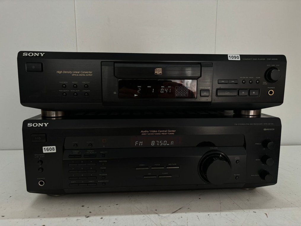 Sony - STR-DE135 + CDP-XE530 Hi-fi set - Catawiki