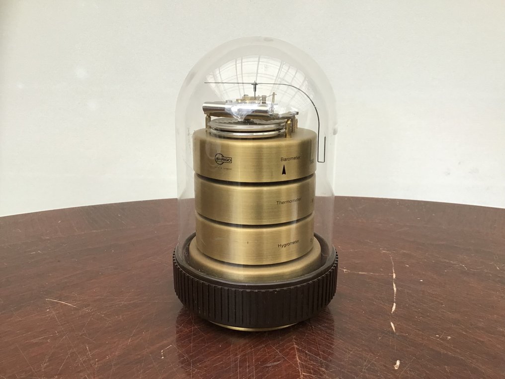 Barigo - Weather station - brass, acrylic and plastic - Catawiki