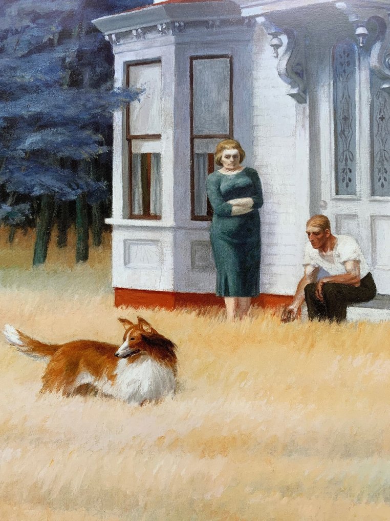 Edward Hopper - Cape Cod Evening - Artprint - 50 x 40 cm - Catawiki