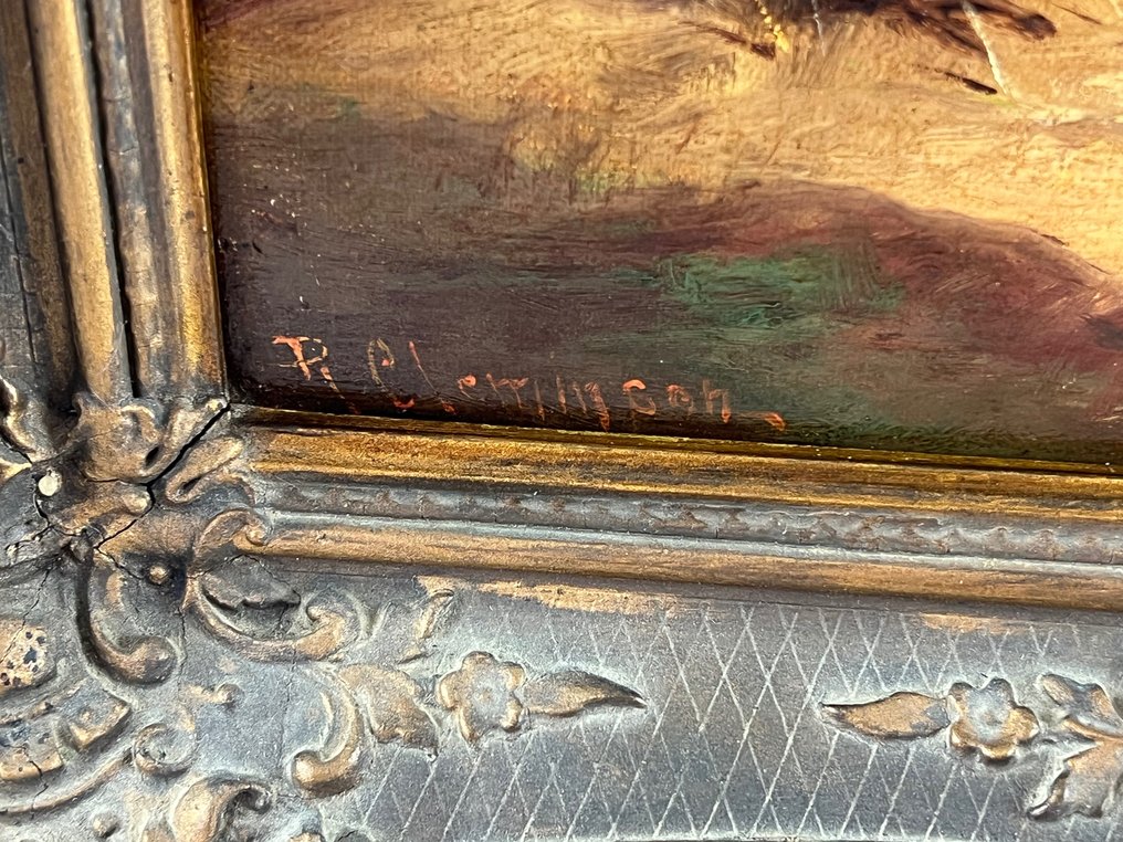 Robert Cleminson (act.1864-1903) - Flushing out pheasants - Catawiki