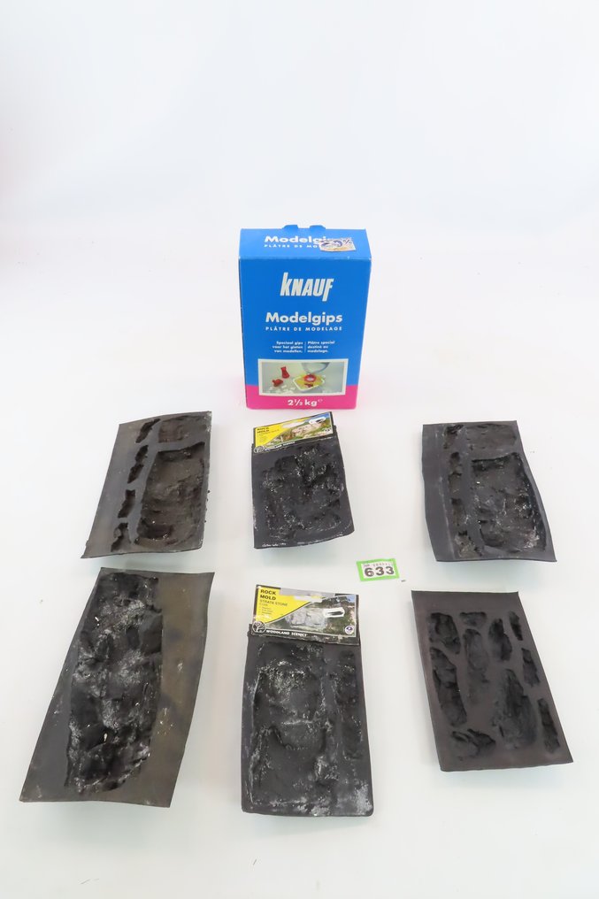 Woodland Scenics, Knauf H0 - Model train scenery (7) - 6 Rock casting ...