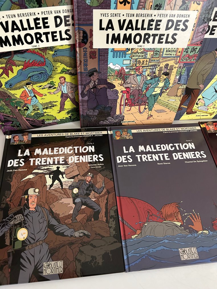 Blake & Mortimer T14 + T18 à T20 + T22 à T26 - 9x C - 9 Album - First edition - 2000/2019 - Catawiki