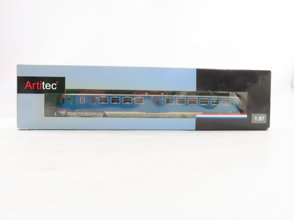 Artitec H0 - 20.126 - Train unit (1) - DE1 ''Blue Angel'' in blue color ...