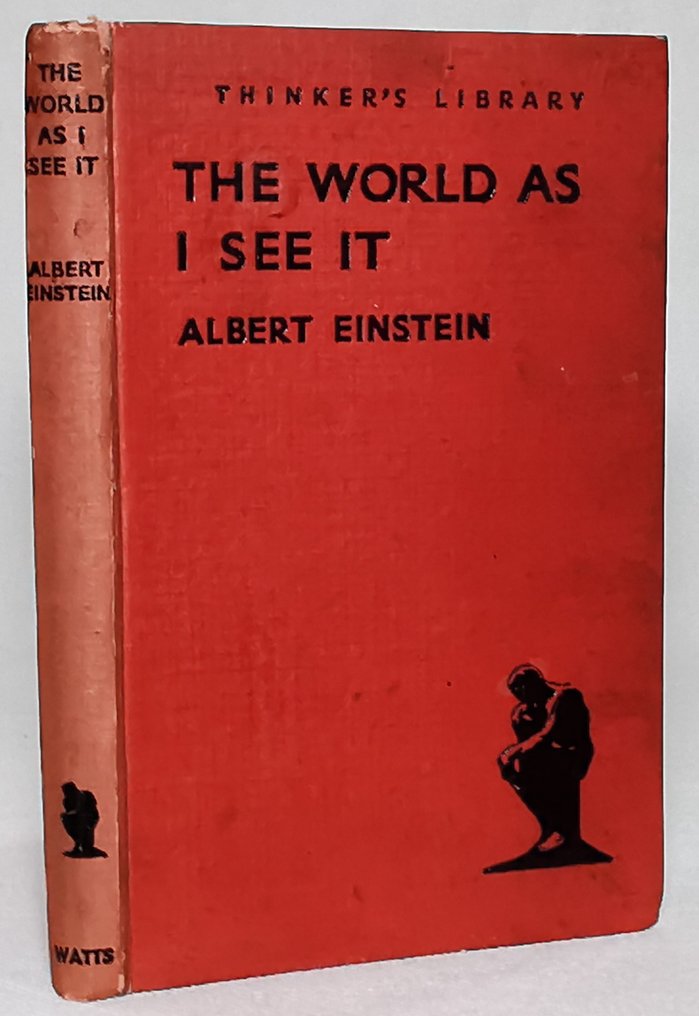 Albert Einstein - The World as I See It - 1943 - Catawiki