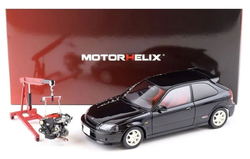 Motorhelix 1 18 Model Car Honda Civic Ek9 Type R Inclusief Extra