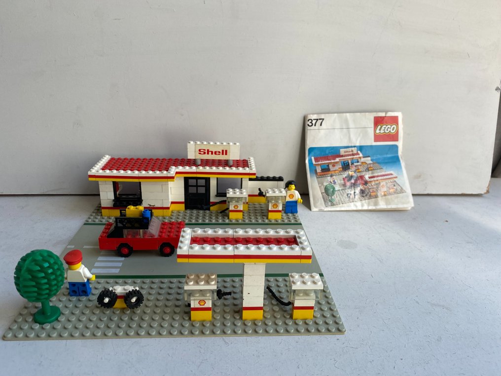 Lego - Classic Town - 377 - Shell Service Station - 1970-1980 - Catawiki