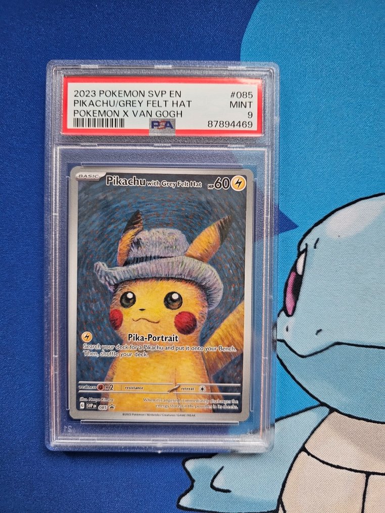 Pokémon - 1 Graded card - Pikachu With Grey Felt Hat - PSA 9 - Catawiki