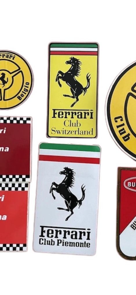 Ferrari Club Sticker - Catawiki