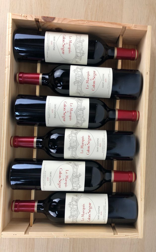2019 Le Marquis de Calon-Ségur, 2nd wine of Château Calon-Ségur ...