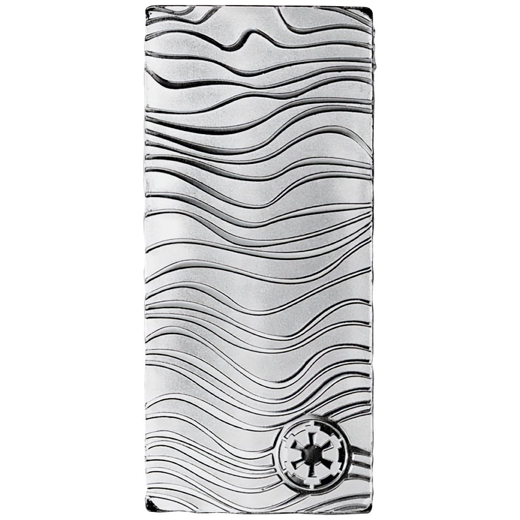 Niue. 2 Dollars 2024 Star Wars - Mandalorian Beskar Bar, 1 Oz (.999 ...