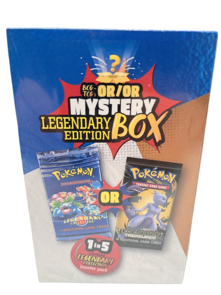 The Pokémon Company Mystery box - BCG-TCG's OR/OR Mystery Box Legendary ...