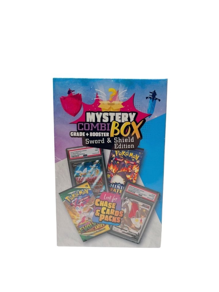 The Pokémon Company Mystery box - Mystery Combi Box Grade + Booster ...