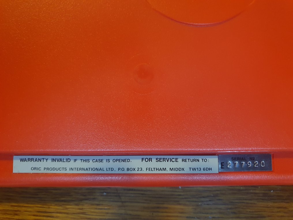 ORIC ATMOS 48K - Computer (1) - In original box - Catawiki