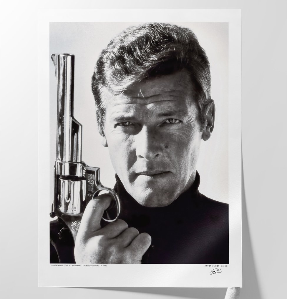 James Bond 007 - Roger Moore - Memories Collection - 5Luxury XXXL Fine Art Photography - ! 80x60 ...