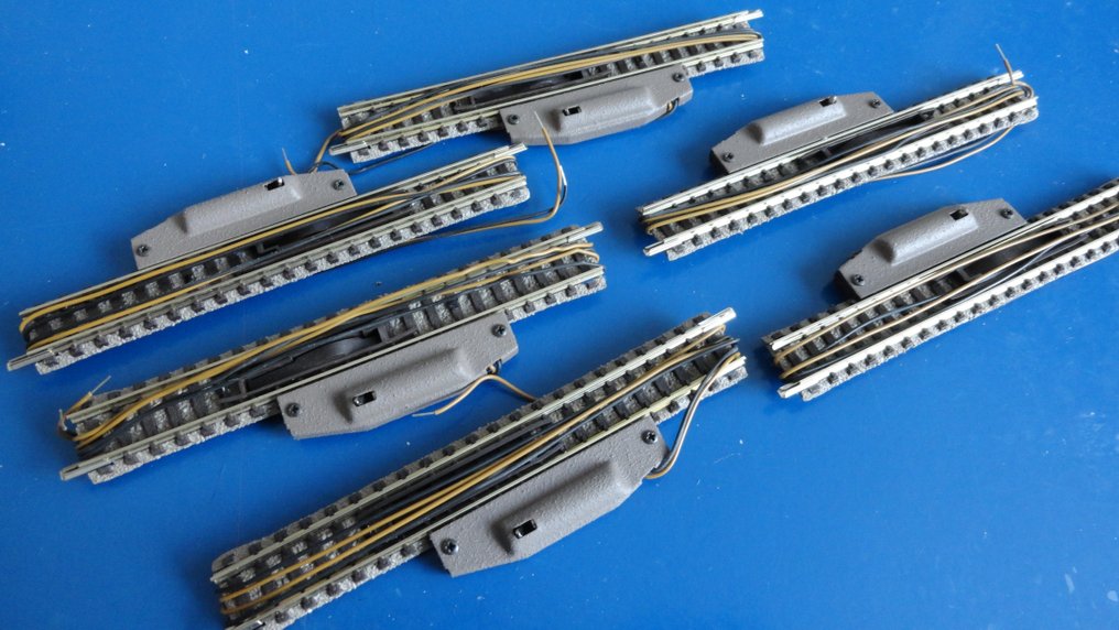 Fleischmann N - 9112 - Model train tracks (6) - disconnect rail - Catawiki