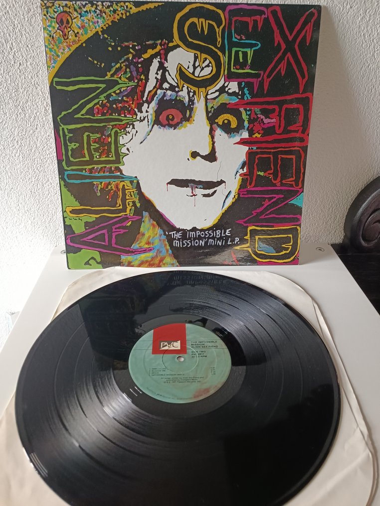 Alien Sex Fiend The Impossible Mission Mini Lp Lp Album Stand
