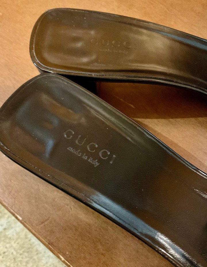 Gucci - Sandalias de tacón - Tamaño: Shoes / EU 38 - Catawiki
