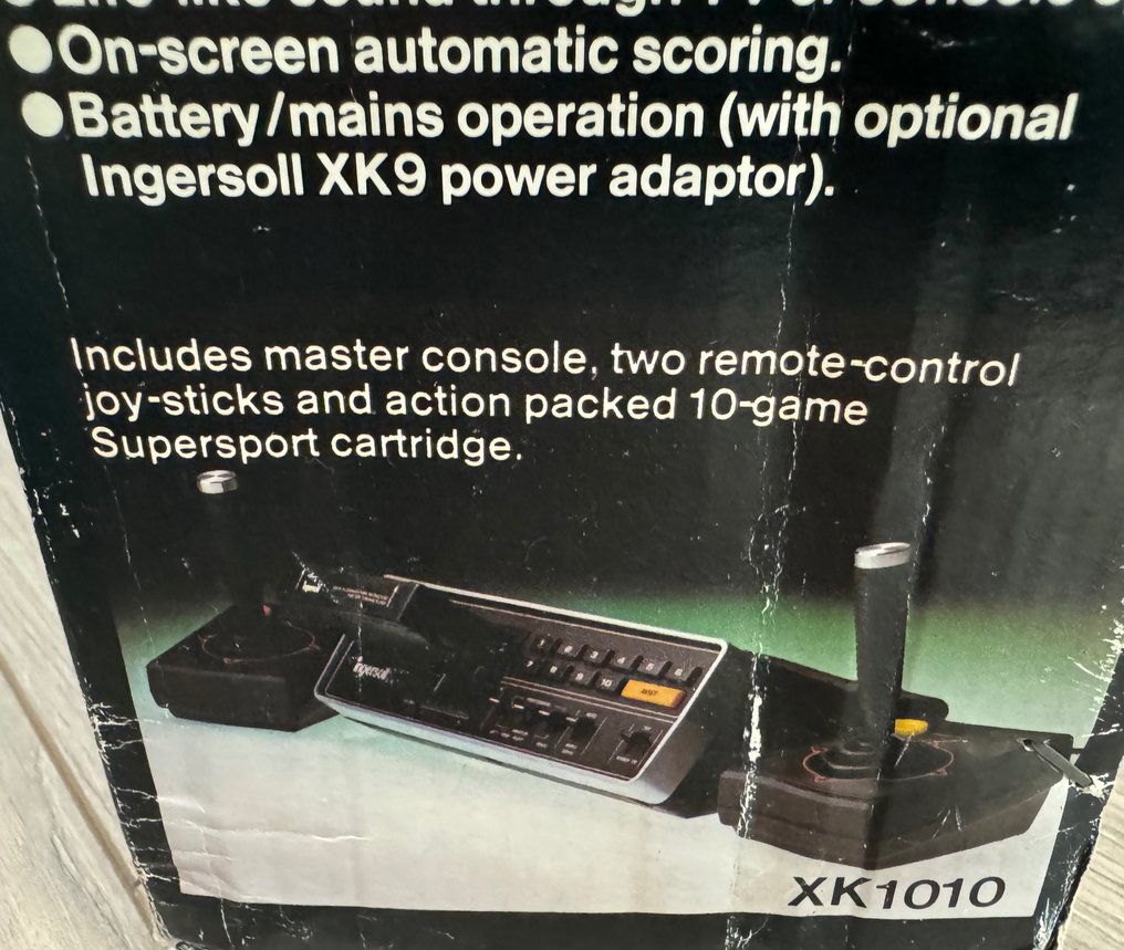 Ingersoll Battle Command 2 remotes - PC-50x Pong-clone - Video game set ...