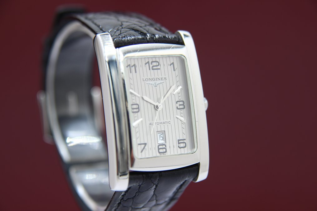 Longines - Dolce Vita Tank Automatic cal. L595.2 - L5.657.4 - Homme ...