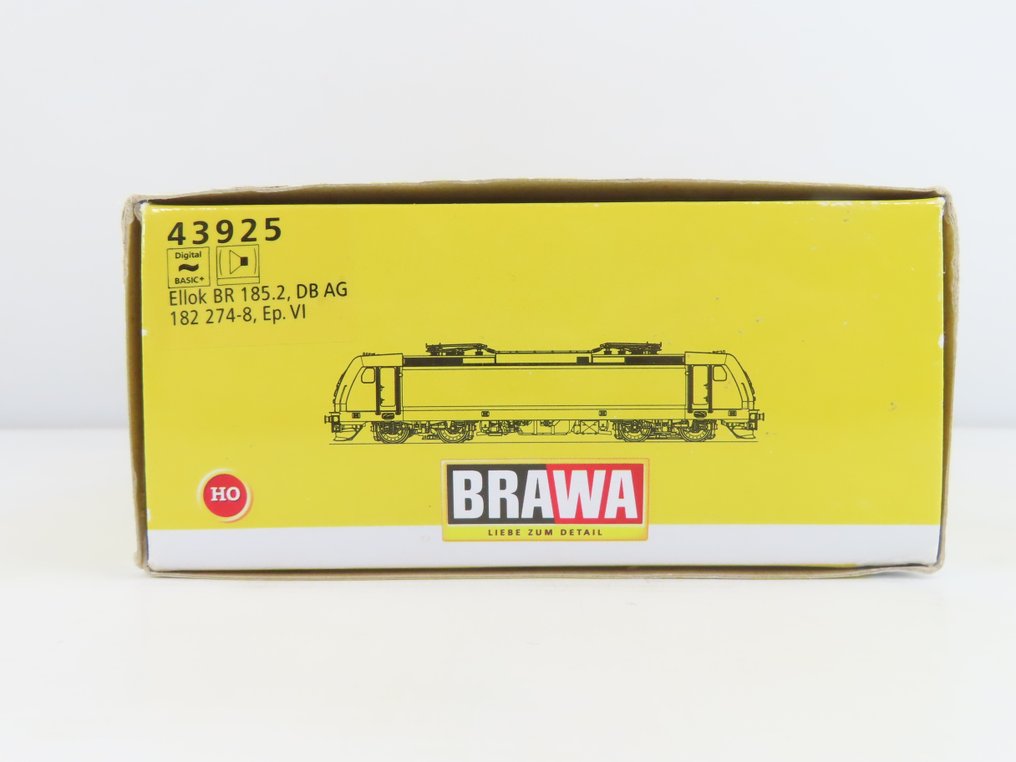 Brawa H0 - 43925 - Electric locomotive (1) - BR 185 - DB - Catawiki