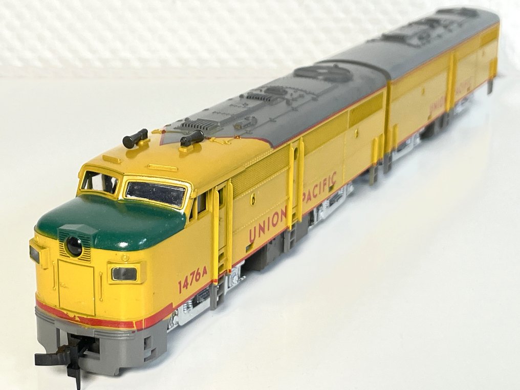 Roco, Model Power H0 - Diesel locomotive (2) - Alco FA1 and FB1 - Union ...