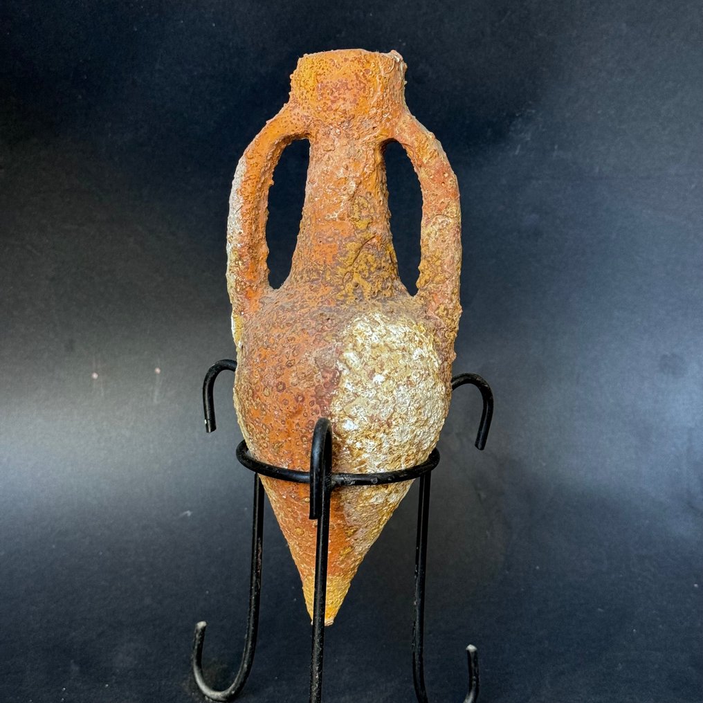 Ancient Roman Terracotta Amphora, Roman replica - 26 cm (No Reserve ...