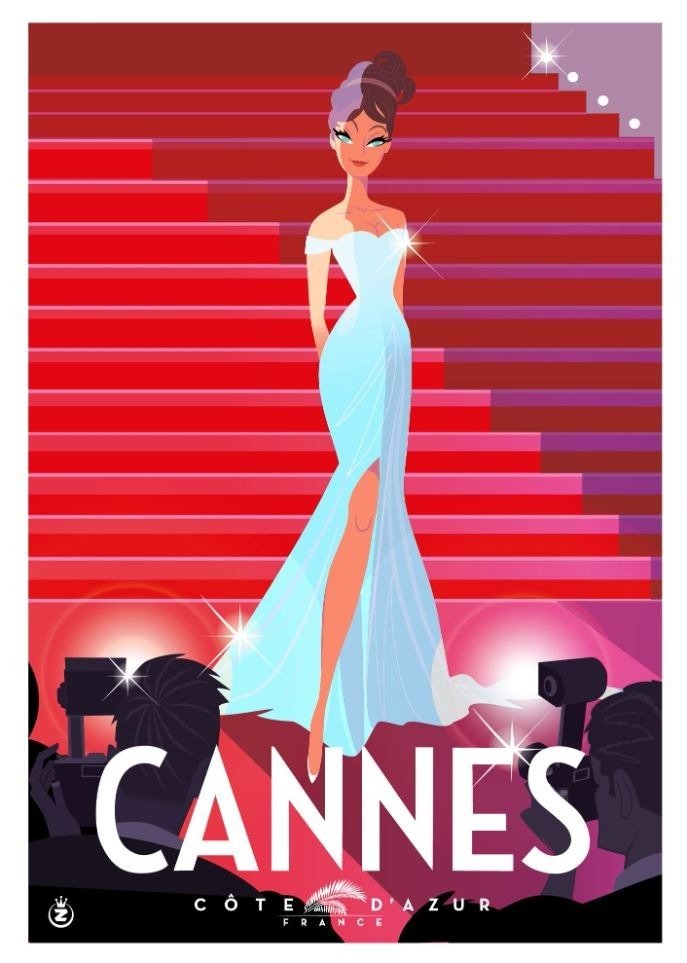 Monsieur Z - Affiche originale - Festival de Cannes 2024 - auction online Catawiki