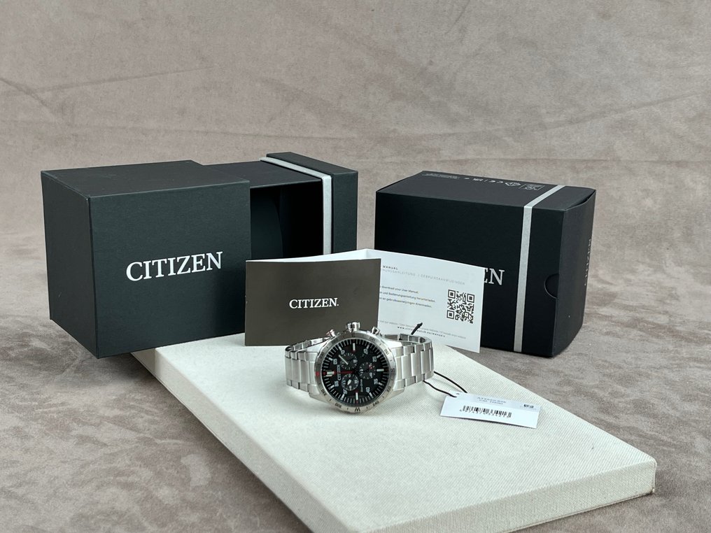 Citizen - Eco-Drive Chronograph Date - Ei pohjahintaa - AT2520-89E ...