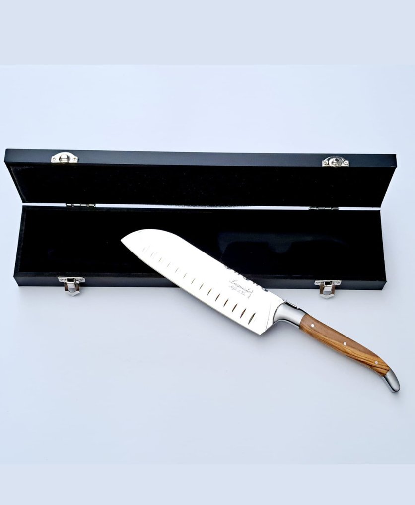 Laguiole - Santoku Knife - incl. Certificate and luxury gift box ...