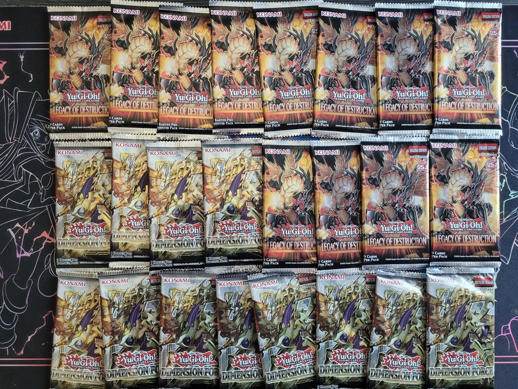 Konami - 24 Booster pack - Yu-Gi-Oh! - Catawiki