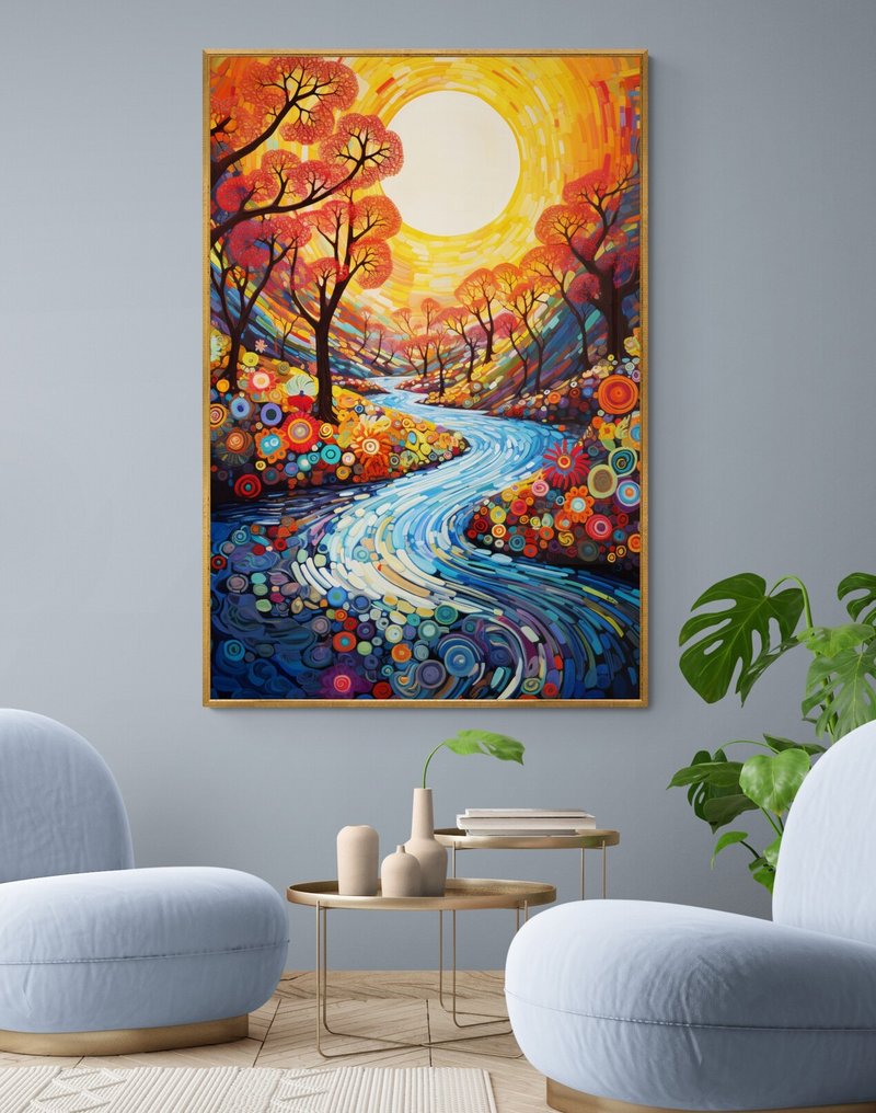 Felix van Horst (1988) - Radiant River (XXL) - Catawiki