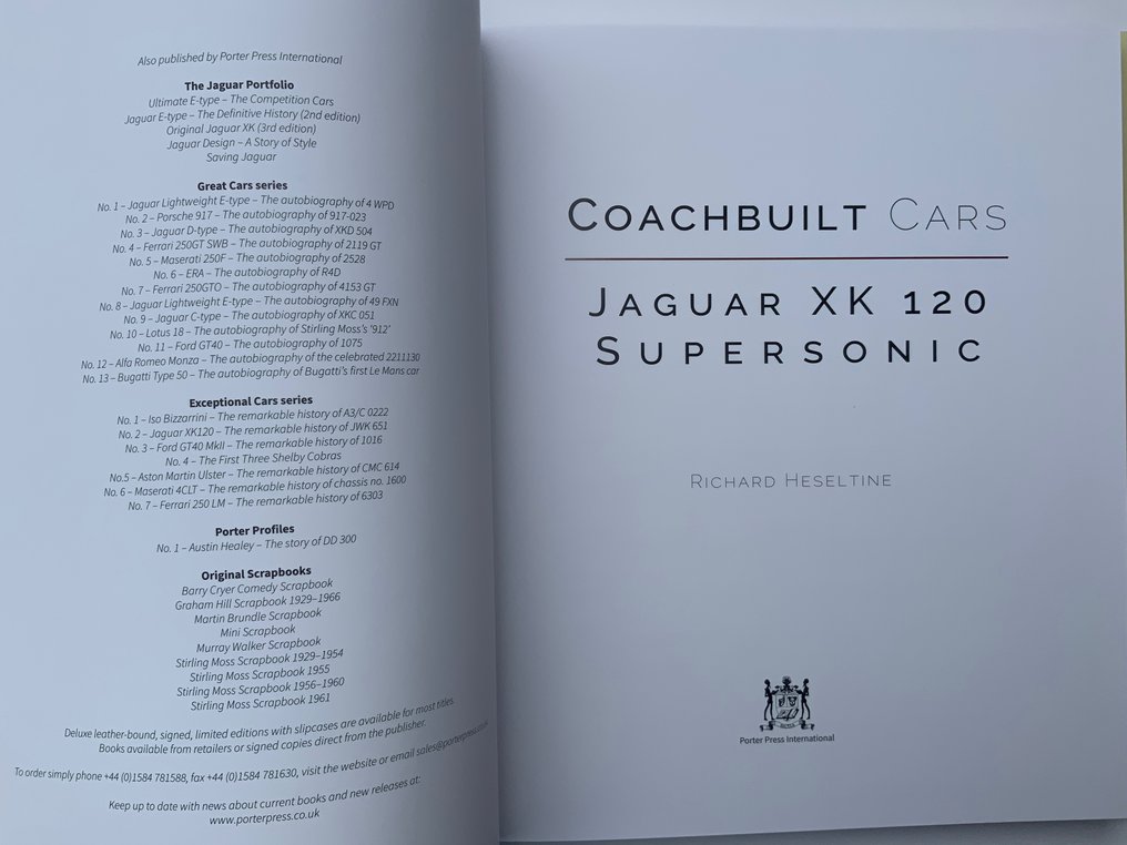 Richard heseltine - Coachbuilt cars jaguar XK120 Supersonic by Ghia ...