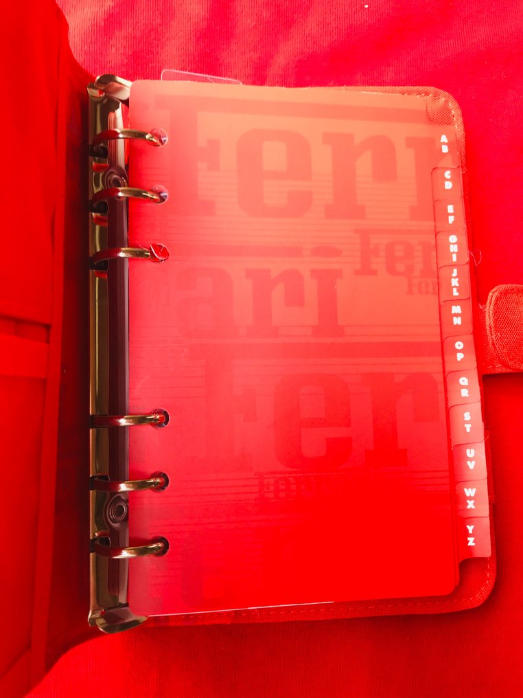Themed collection - Ferrari Red Diary, new - Ferrari - Catawiki