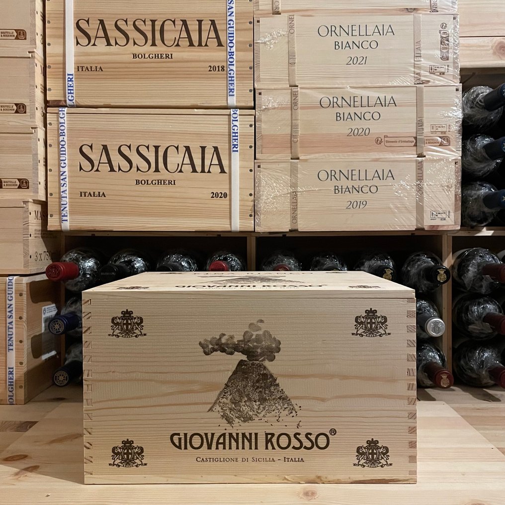 2022 Giovanni Rosso, Etna Bianco - Sicily DOC - 6 Bottles (0.75L) - auction online Catawiki