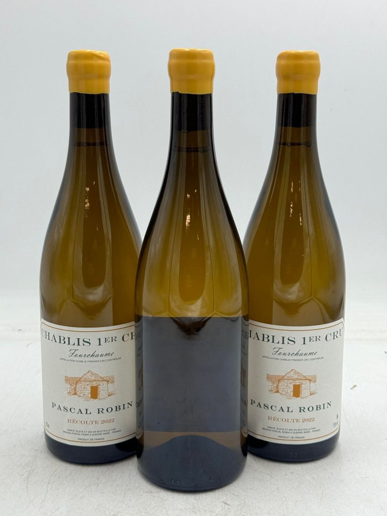 2022 Pascal Robin "Fourchaume" - Chablis 1er Cru - 3 Bottles (0.75L ...