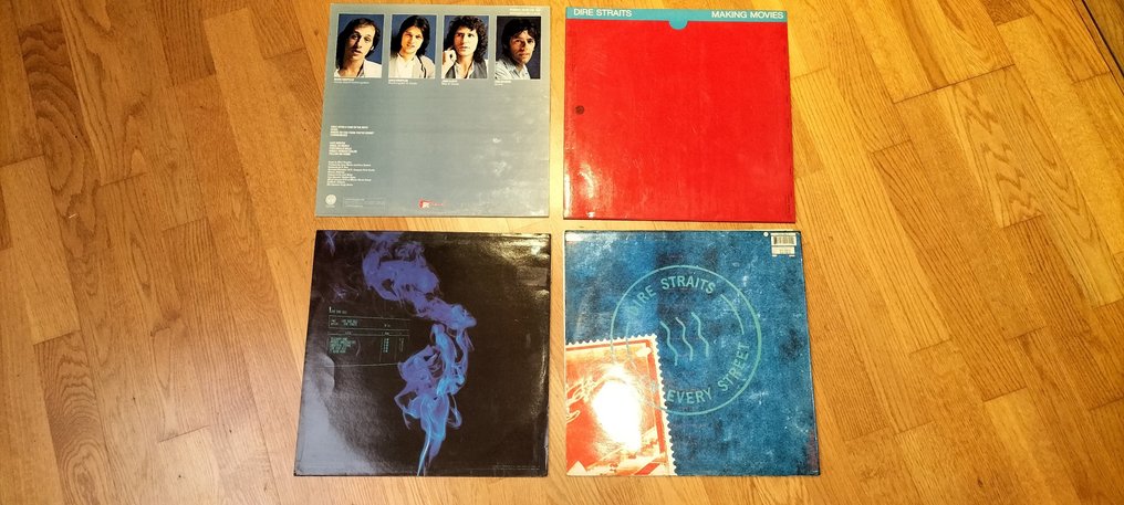Dire Straits - 4 Albums - Multiple titles - Vinyl record - 1st Pressing, Vertigo Space Ship ...