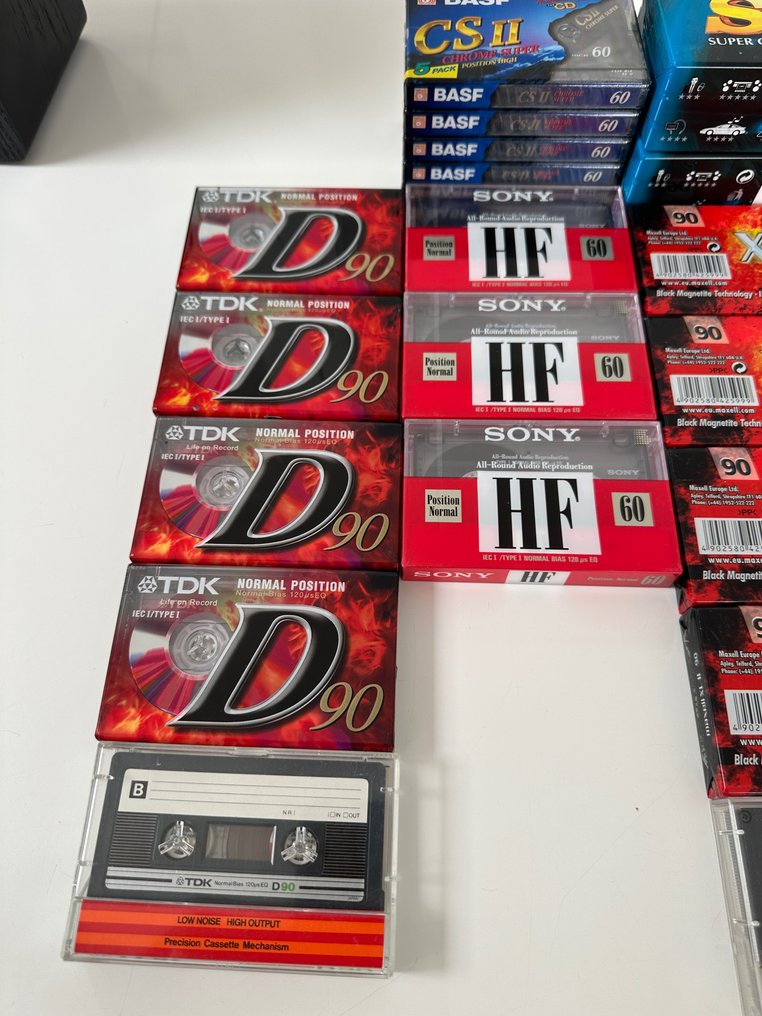 Sony, TDK, Basf, Maxell, PDM - Blank audio cassette - Multiple models - Catawiki