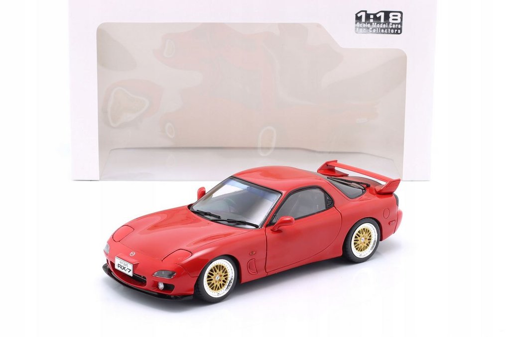 Solido 1:18 - Modelsportsvogn - Mazda RX7 Type RS (FD3S) 1994 (Vintage ...