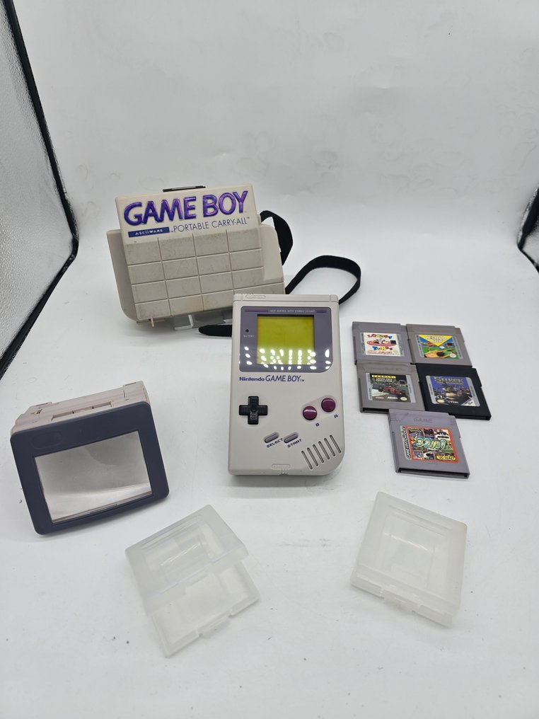 Nintendo - Gameboy Classic - Dmg-01 1989 - Ascii Carrier Case ...