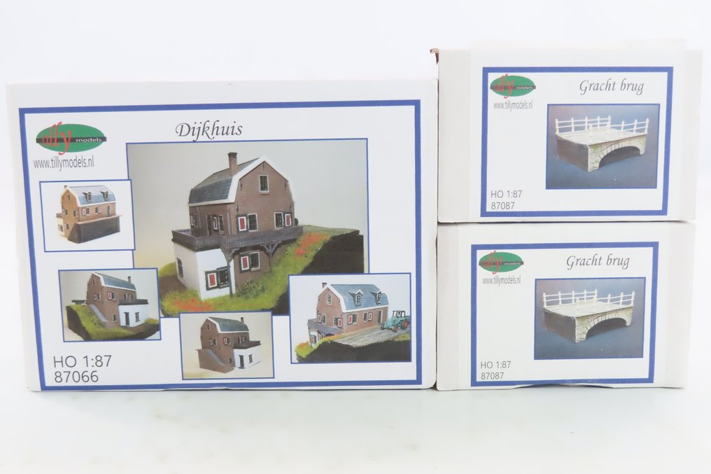 Tilly models H0 - 87066/87087 - Modeltrein bouwpakketten (3) - Bouwdoos ...