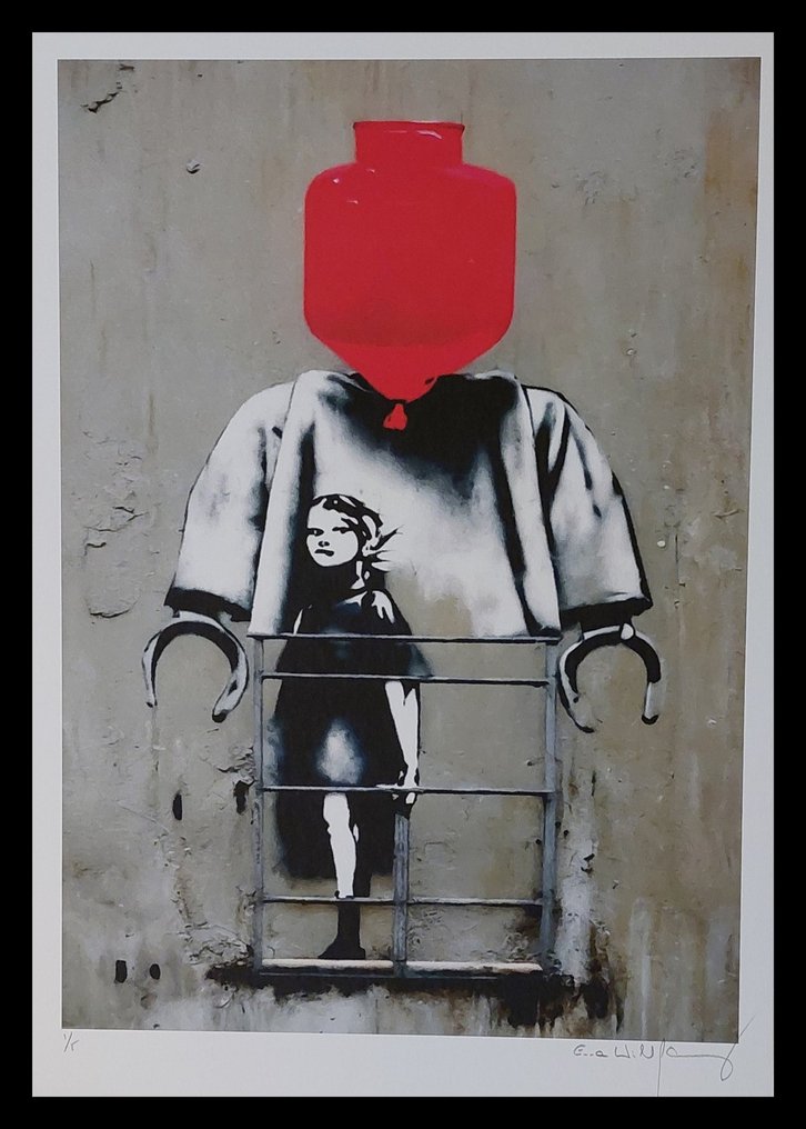 Emma Wildfang - Lego man - Balloon girl - "Icons as Still Life" - series BANKSY - 2020 ...