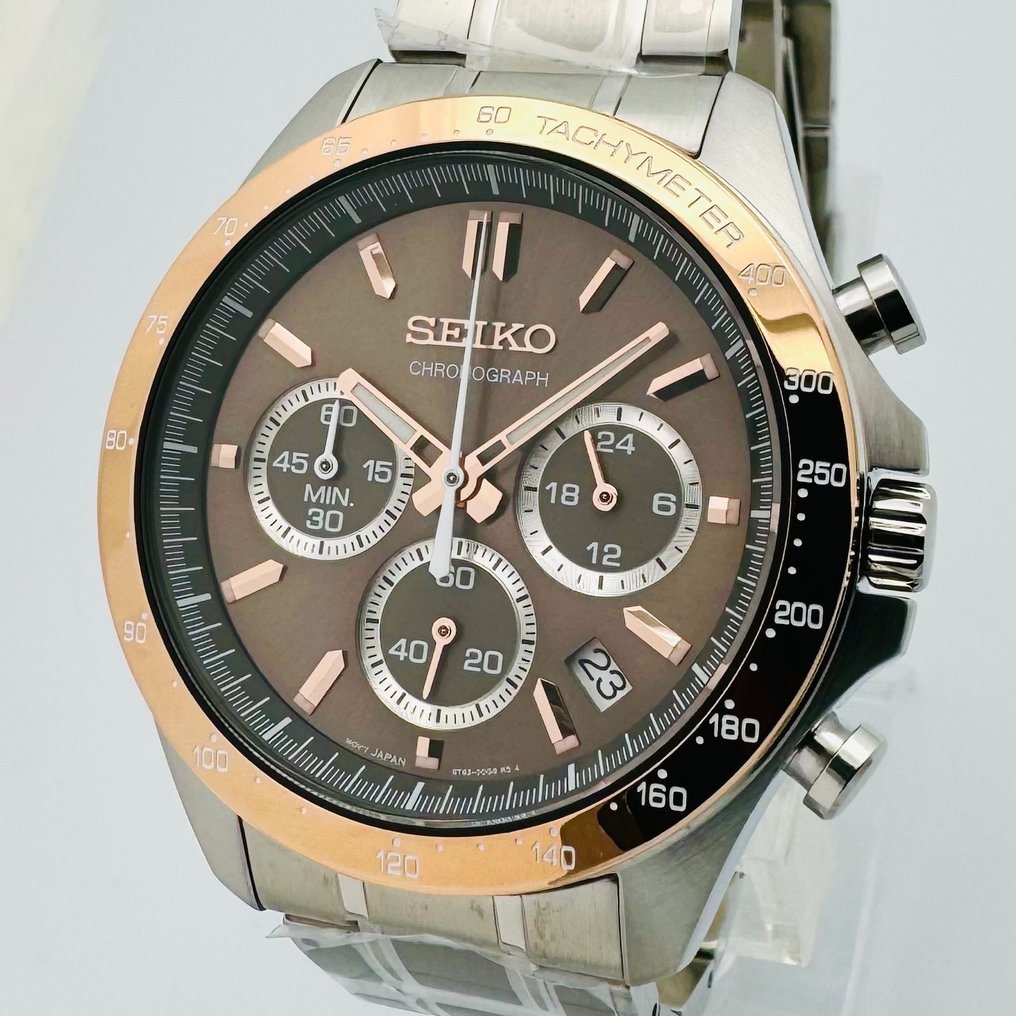 Seiko - Selection Spirit Chronograph SBTR026 - Sans Prix de Réserve - 8T63 - Homme - 2011 ...