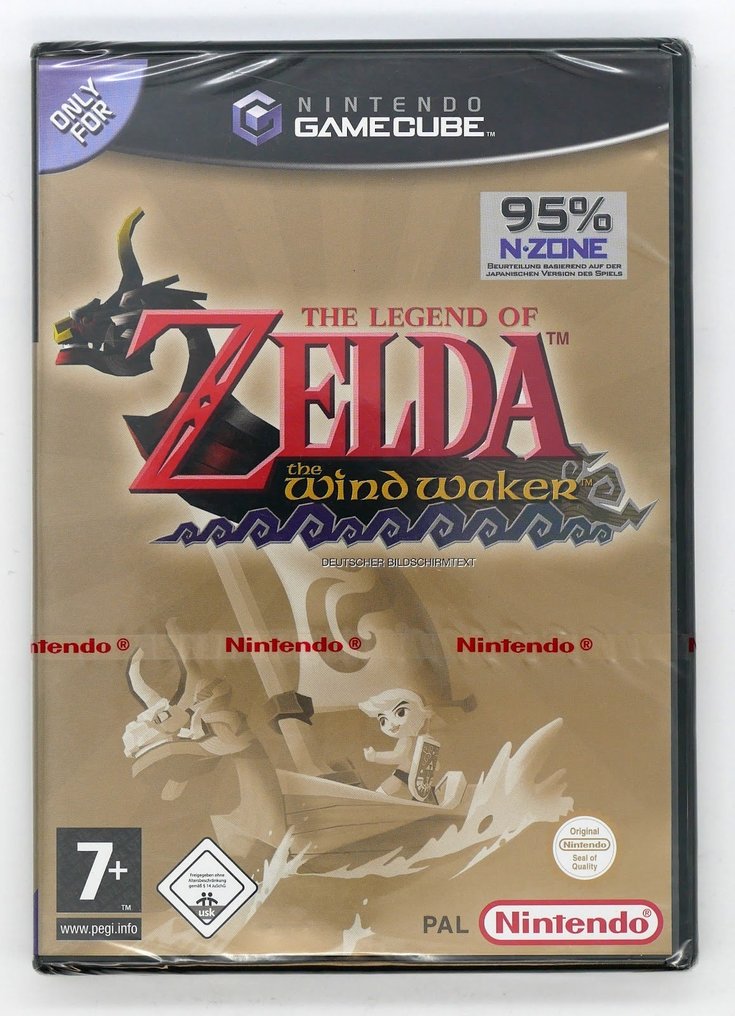 (1)Nintendo - Gamecube - The Legend of Zelda: the Wind Waker - graded ...