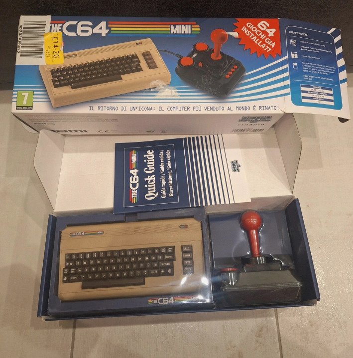 Commodore - Mini Commodore 64 new, never used - Spelcomputer - In ...